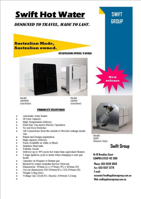 Hot Water Systems | Swift Appliance Group